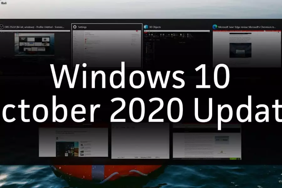 Windows 10 Oṣu Kẹwa 20 Oṣu Kẹwa ti idasilẹ. Kini tuntun?