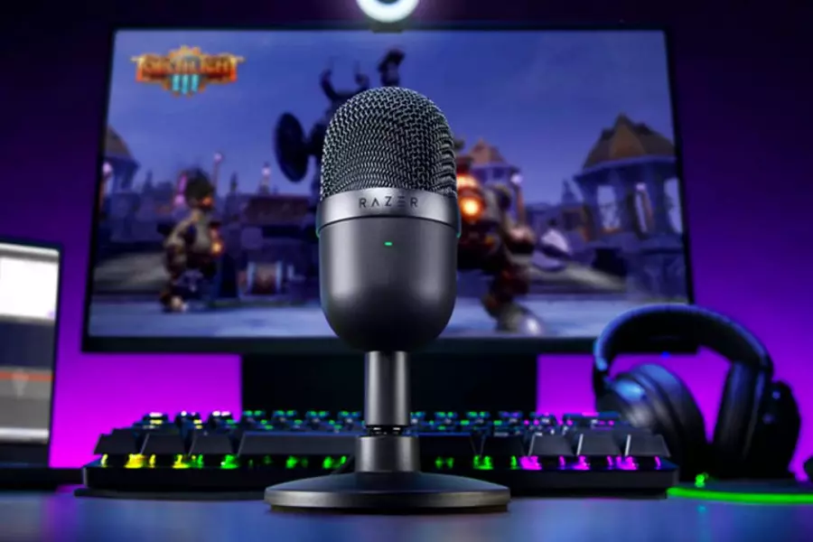 Razer Seiren Mini-Miniatura Microfon pentru jocuri și apeluri video