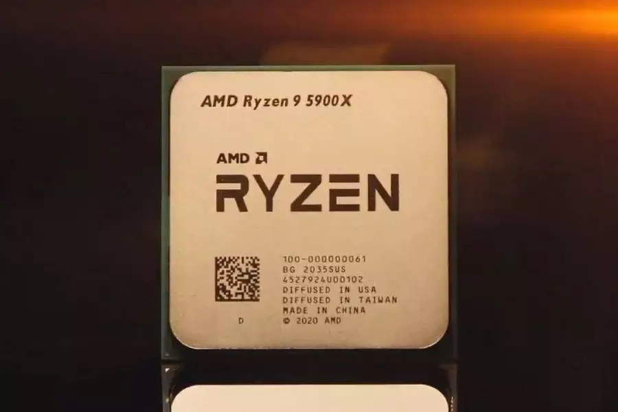 AMD Rysen 9 5900x - oýunçylar üçin iň oňat prosessor