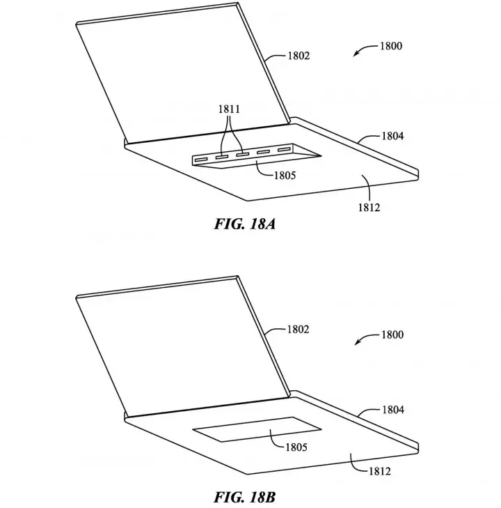 Patentes de Apple Patas retráctiles para MacBook Pro 20948_3