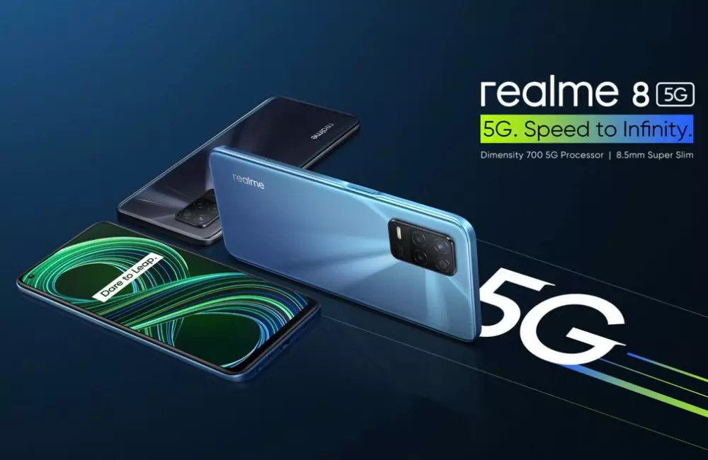 Realme 8 5G: Демократична цени, добро автономия