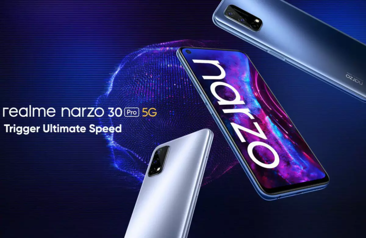 REALME NARZO 30 ferljochte yn GeekBench: Mediatek prosessor en 6 GB RAM