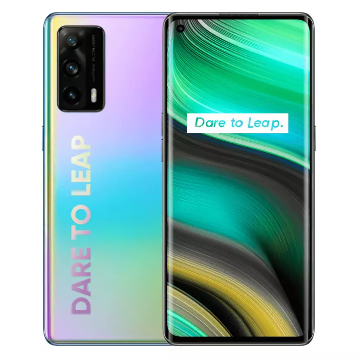 Realme X7 Pro Pro Proyim: layar seuneu melengkung, kasus Slim, harga satia 21047_3