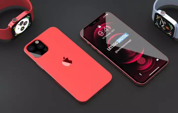 iPhone 13 Pro muncul pada rendering berkualitas tinggi. Di mana kilat? 21093_5