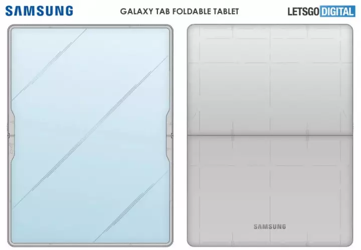 Schematic Mufananidzo weSamsung Galaxy Tab Folding piritsi rakaonekwa pane network 21154_2