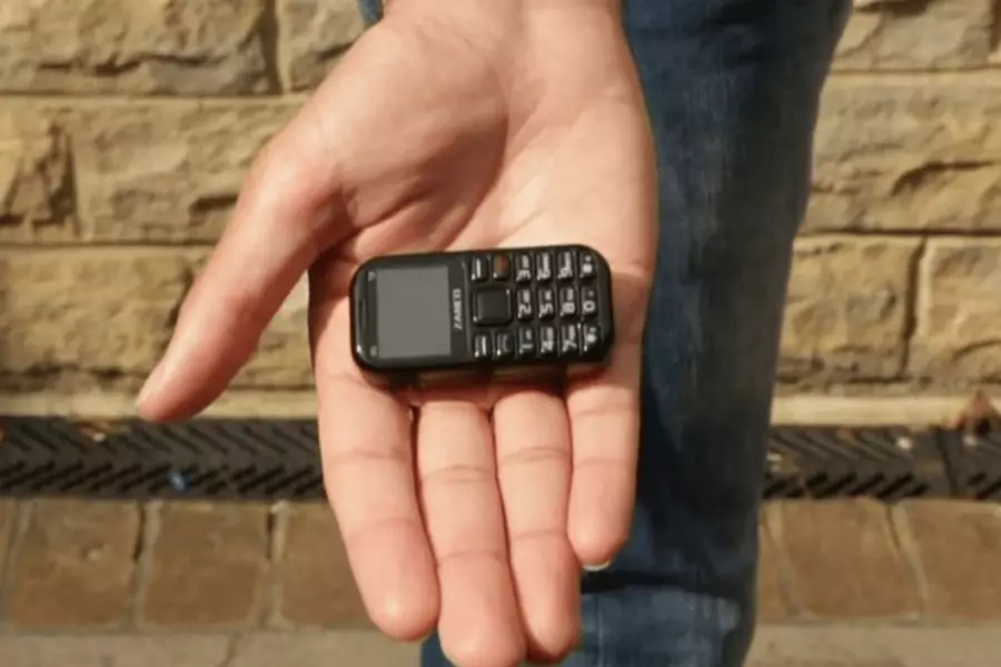 Zanco Tiny T2 - die kleinste smartphone in die wêreld