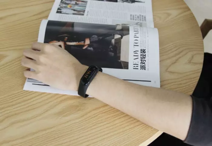 T-WRISTBAND - Gelang Analog Programmable Xiaomi Mi Band 4