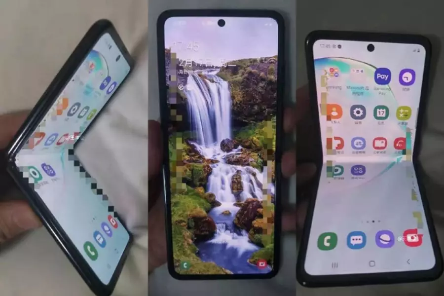 Ang una nga mga litrato sa Folding Galaxy Fold 2 nagpakita