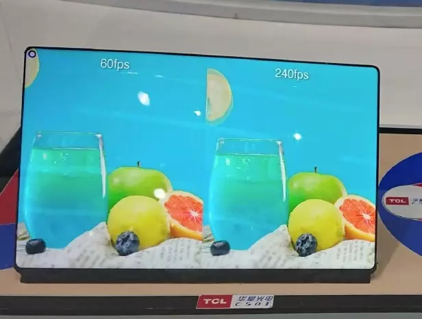 TCL rilascerà un display con una frequenza di 240 Hz, progettata per tablet