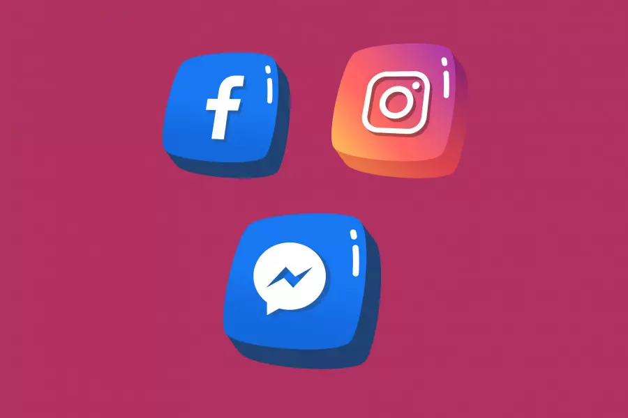 Meldinger i Facebook og Instagram er kombinert