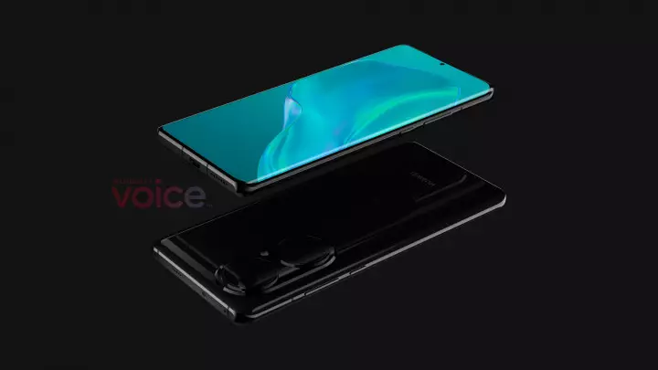 New Renders Huawei P50 PRO: Desain Kamera Unik lan Bingkai 34728_3