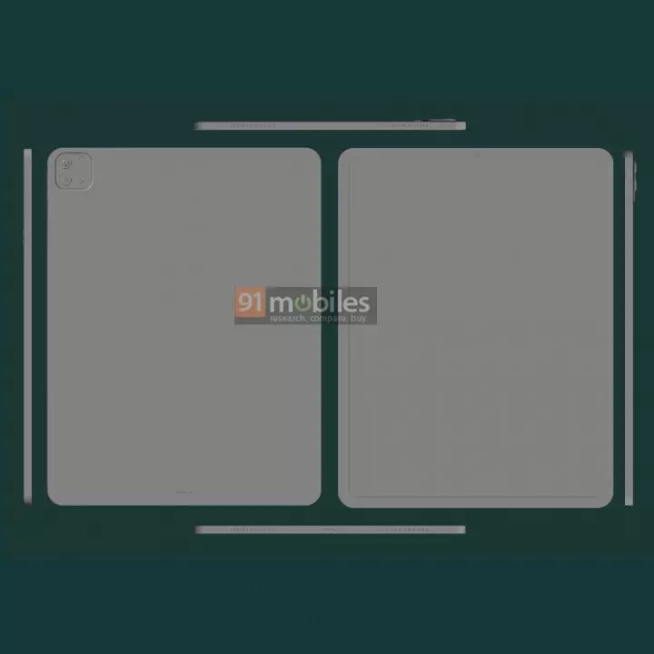 Ang bagong CAD ay nagpapakita ng liwanag sa hitsura ng hinaharap na iPad Pro 2021 35296_1