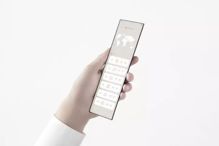 OPPO показа концепцията за един необичаен сгъваем смартфон: тя е на стойност чрез кредитна карта 35622_4