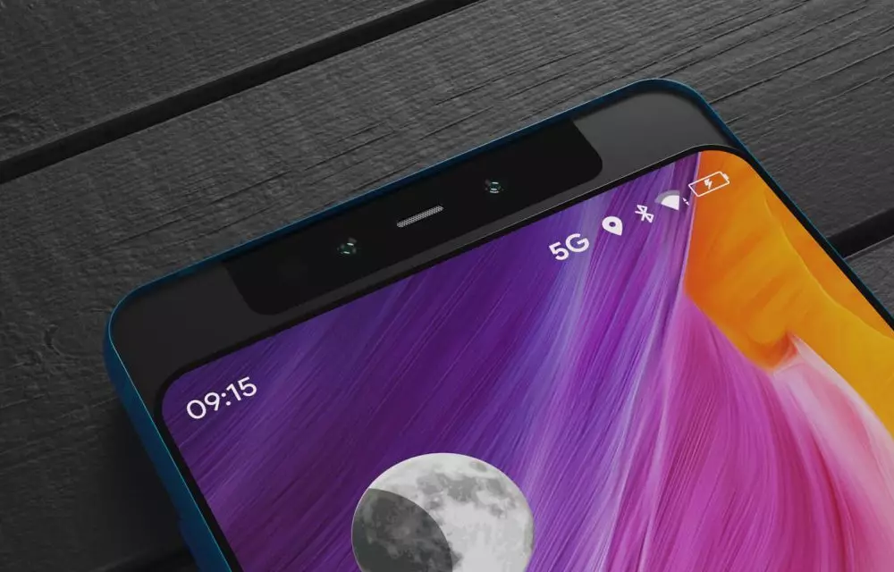 Innovativ Slider Smartphone från Xiaomi uppträdde på rendering