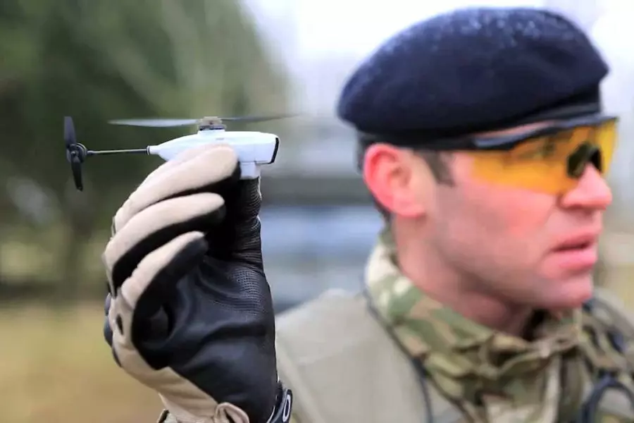Pocket Drone Scout läheb sõda Afganistanis