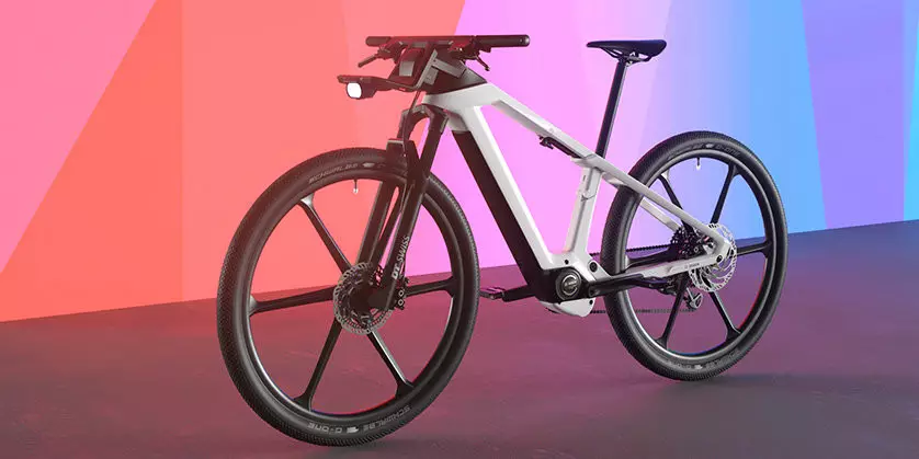 Bosch introduced an electric bicycle with an integrated computer and ABS