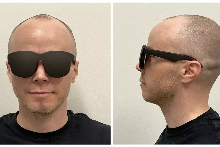 Facebook nuduhake ukuran headset VR kanthi kacamata kacamata
