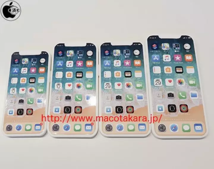 iPhone 12布局出现了，显示了所有型号的设计