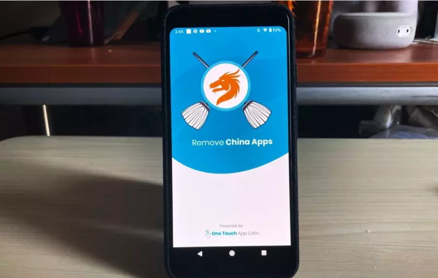 Indická aplikace najde a odstraňuje čínské aplikace na smartphonu