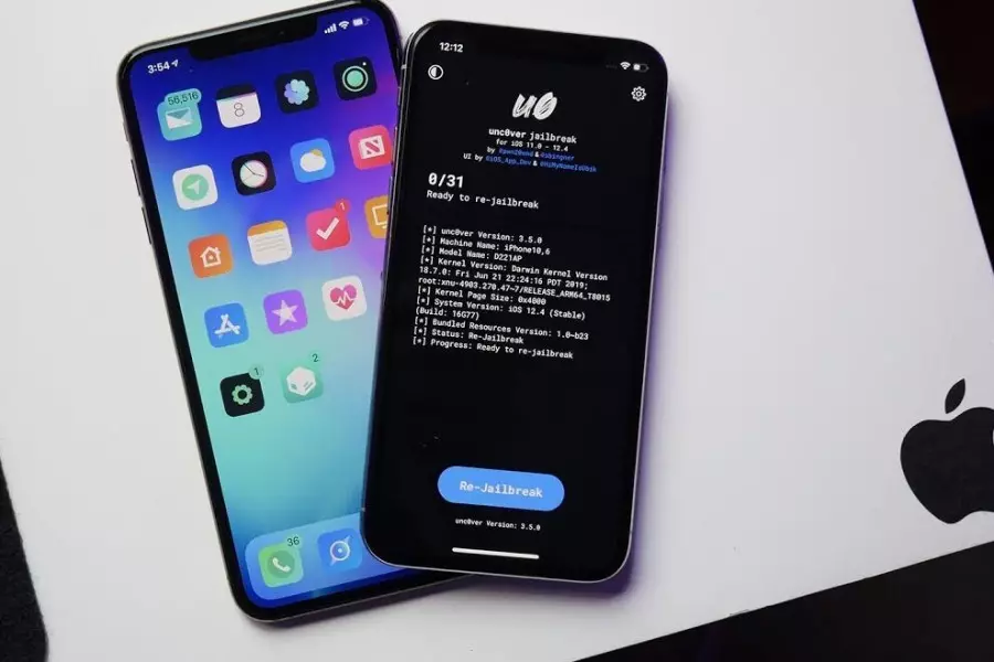 Jailbreak iOS 13,5 çap